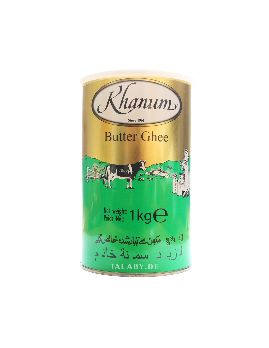 Khanum Butter Ghee (Desi Ghee) 1 Kg x 12